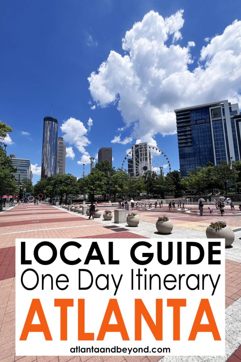 How to Spend One Day in Atlanta: Itinerary from a Local - Atlanta and ...